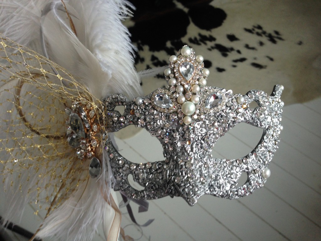 finished mask Cherie 003 - Masque Boutique Masquerade Masks